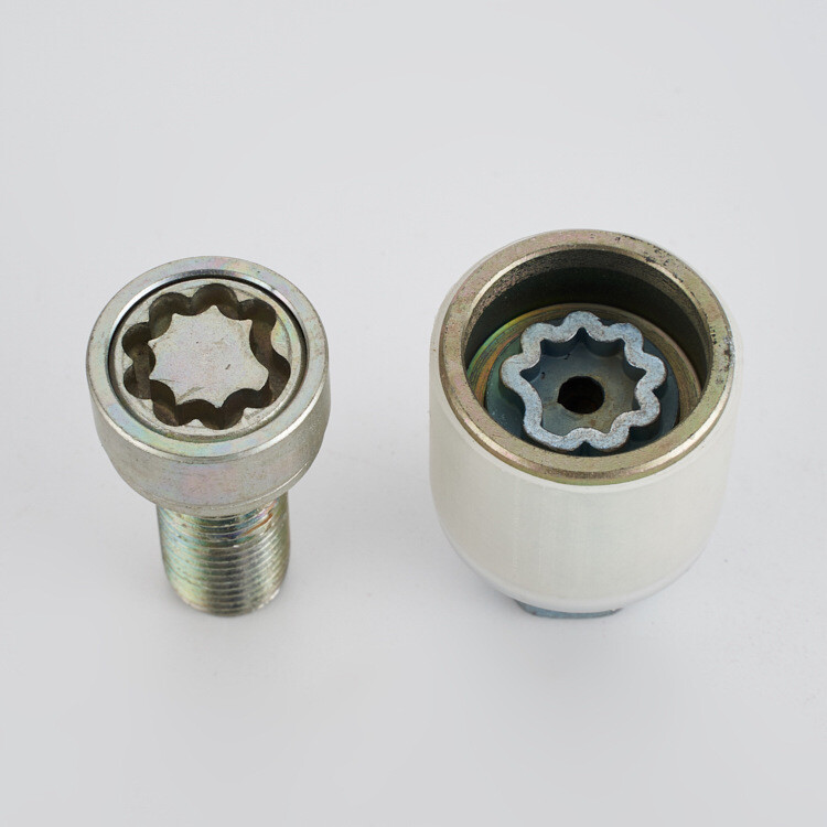 Set Wheel Lock Anti Theft Screw & Tool With Stamp "A"-"V" For AUDI A3 ...