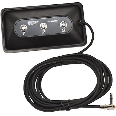 HQRP Guitar Amp Momentary Footswitch for Fender Bassman 300, Pro 1200 ...