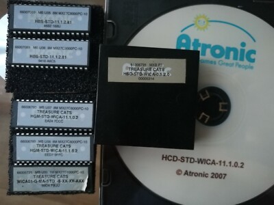 Atronic eMotion Treasure Cats Software Set W/ Security Box | eBay