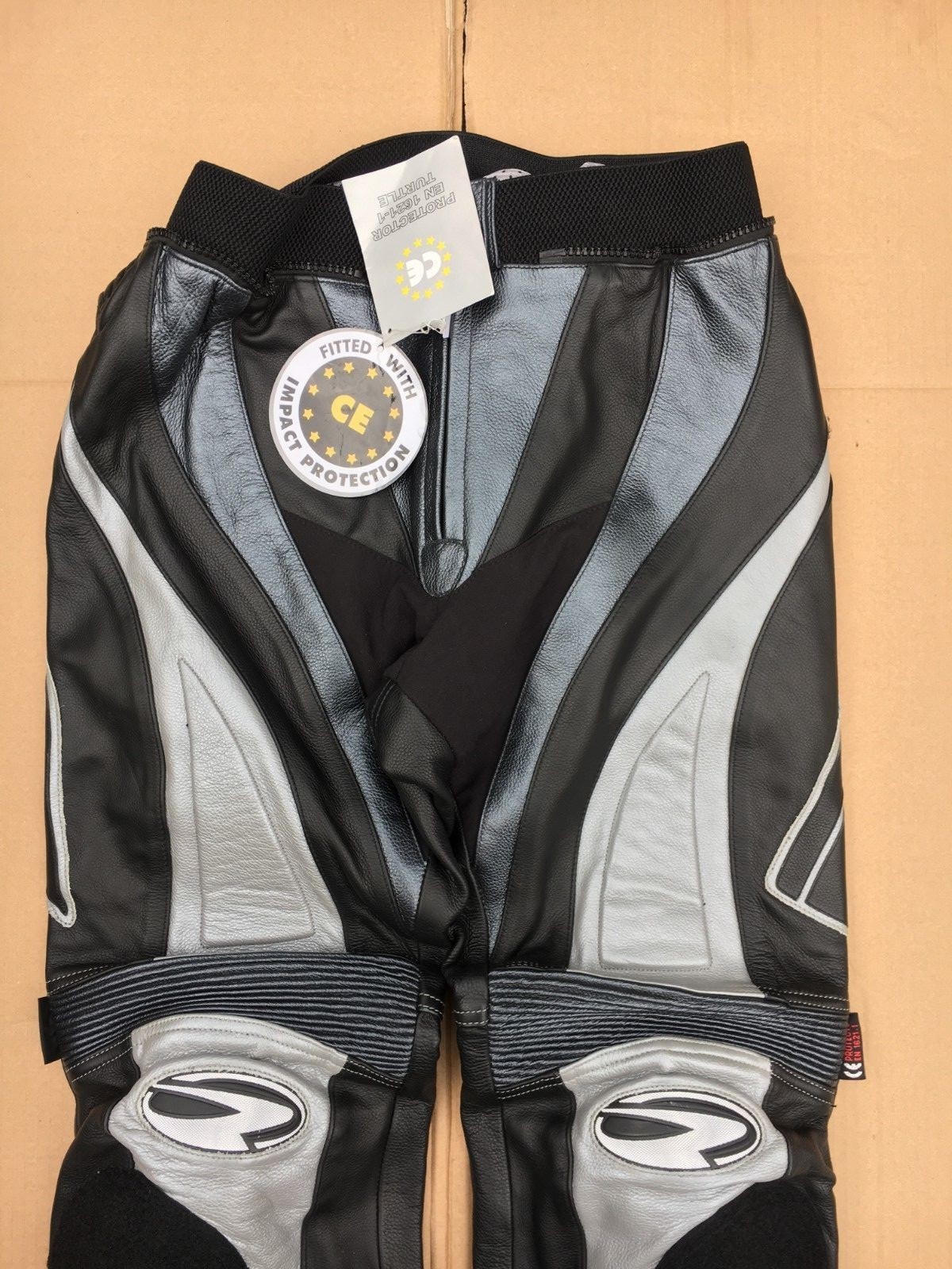 RICHA Ladies Race Leather Motorcycle Motorbike Trousers UK 16 - 34 ...