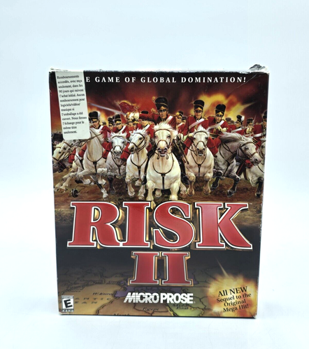 Risk II 2 (PC Game, 2000) PC CD-ROM Windows 95/98 MicroProse Big Box | eBay