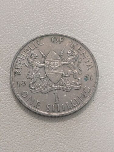 1971 Republic of Kenya One 1 Shilling coin Kayihan Coins T139 | eBay
