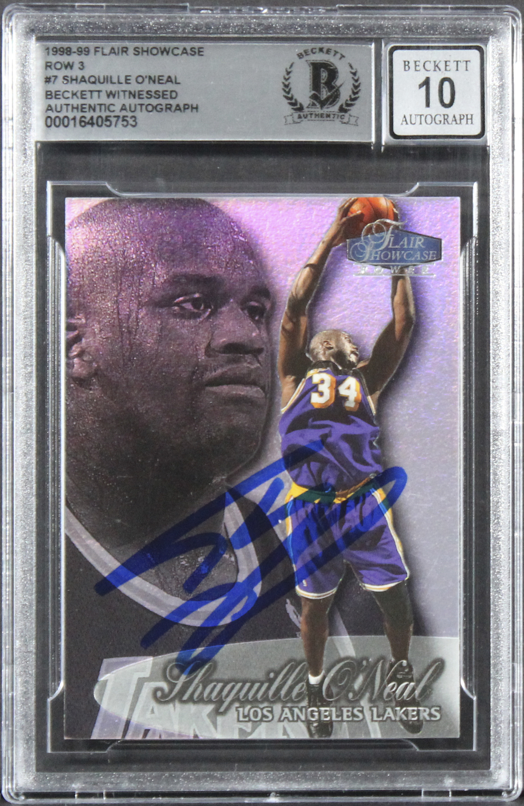 Shaquille O'neal | Autographed Baketball Memorabilia & NBA Merchandise