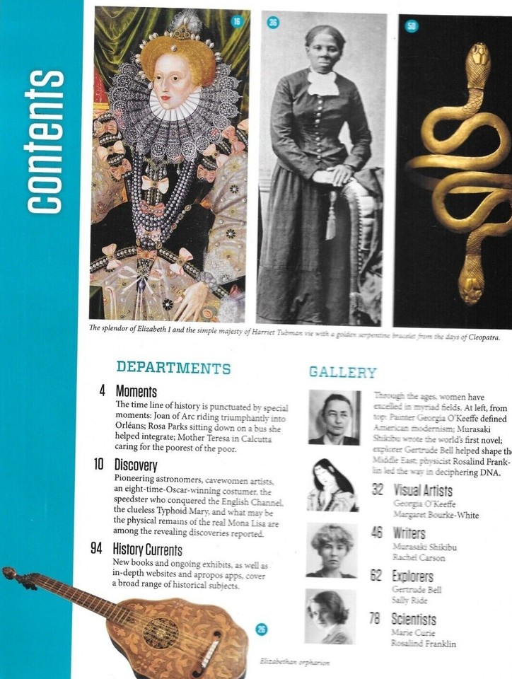 National Geographic Magazine Exploring History Great Women Cleopatra ...