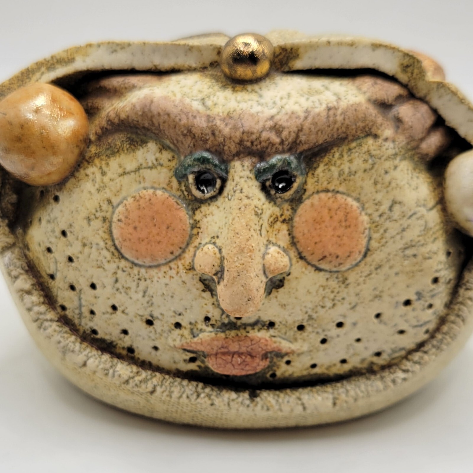 Dane Burr Pottery Sculpture Shaker Weight | eBay