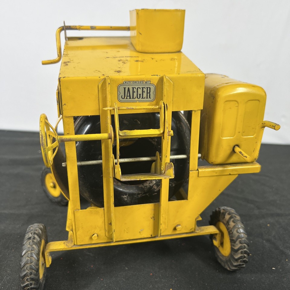 Vintage 1950’s Doepke Model Toys Cement Mixer Jaeger Pressed Steel No ...
