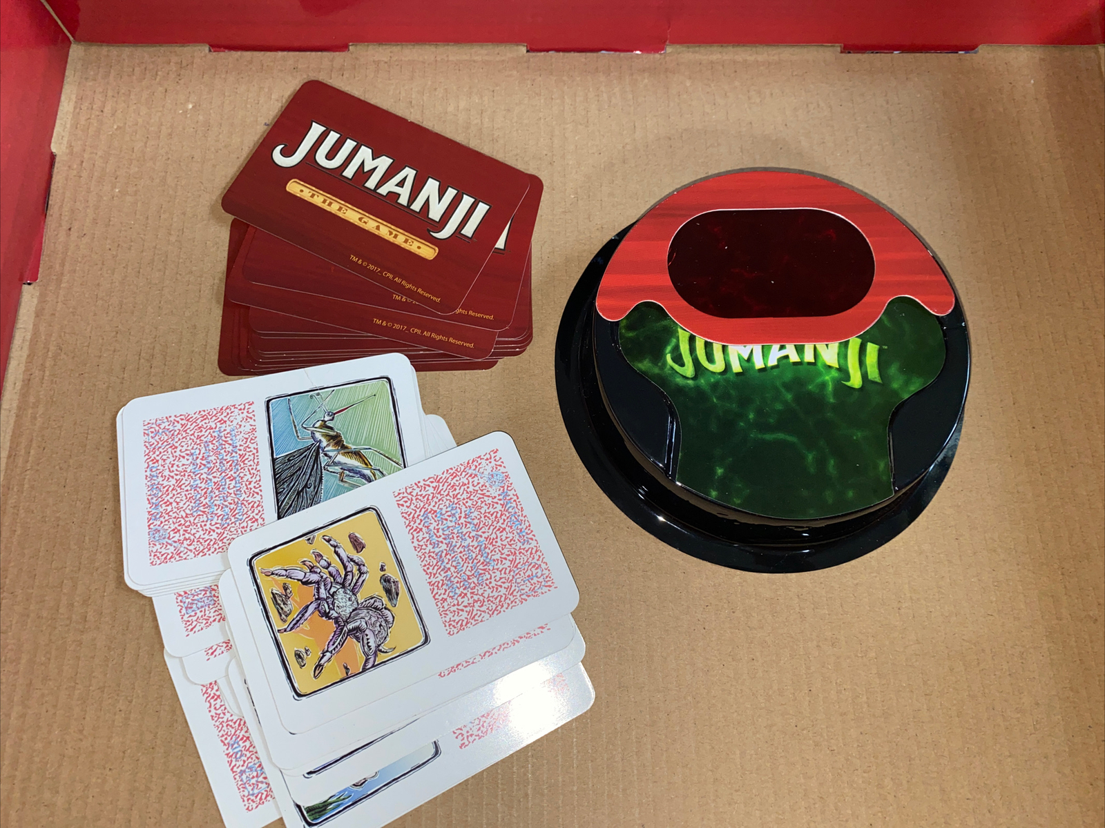 2017 JUMANJI Board Game Replacement Parts / Pieces - 29 Danger Cards ...