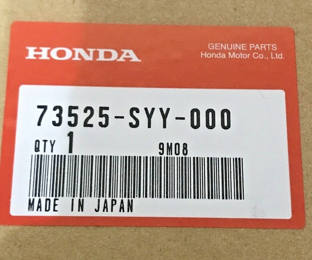 R323 Honda Rear Window Glass-dam 73525SYY000 OEM for sale online | eBay