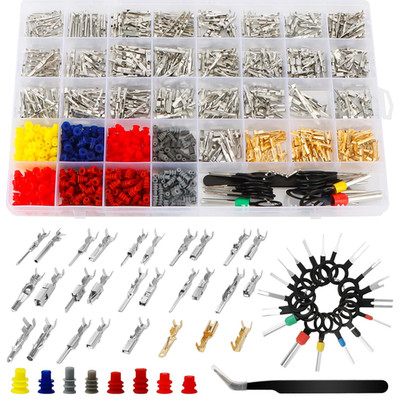 969Pcs Automotive Pin Connectors Kit,28 Types Electrical Terminal Pins ...