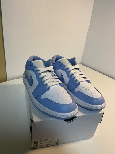 Nike Air Jordan 1 Low DC0774-142 White Ice Blue Men US 9 Sneakers | eBay