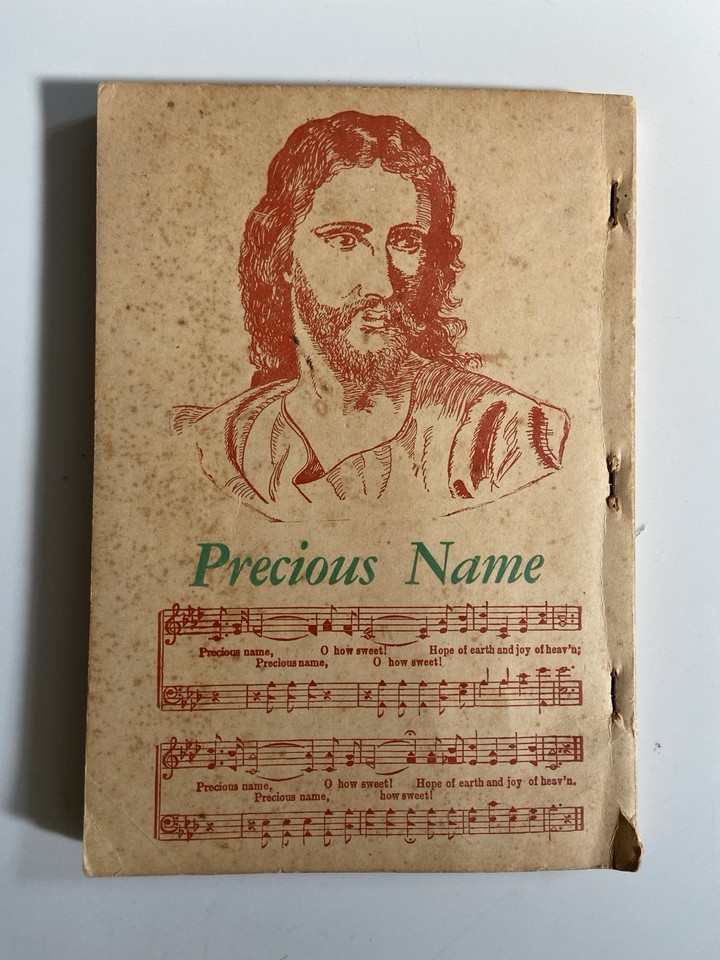 Precious Name Gospel Songbook Hymnal Shape Note Hymns Music Christian ...