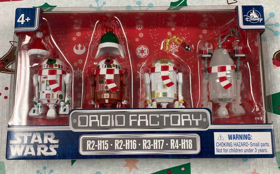 Star Wars Christmas Droid Factory Disney R2-H15 R2-H16 R3-H17 R4-H18 | eBay