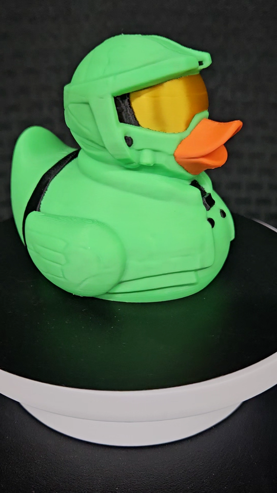 Master Chief HALO Duck 3D Printed Collectible, Ducking, DuckDuckJeep | eBay