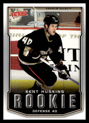 2007 Upper Deck Victory #233 Kent Huskins RC Anaheim Ducks | eBay