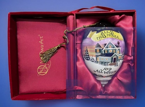 Betty Padden Ne’Qua Art Christmas Ornament “Bless This House And All ...