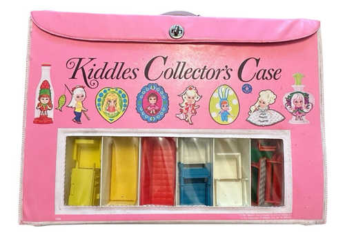 VTG Mattel Liddle Kiddles Collector's Case 28 Accessories Patio Bedroom ...