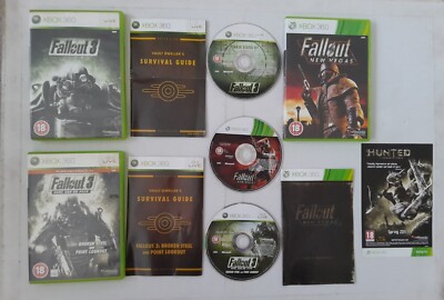 FALLOUT 3 & ADD ON PACK BROKEN STEEL AND POINT LOOKOUT & NEW VEGAS XBOX ...