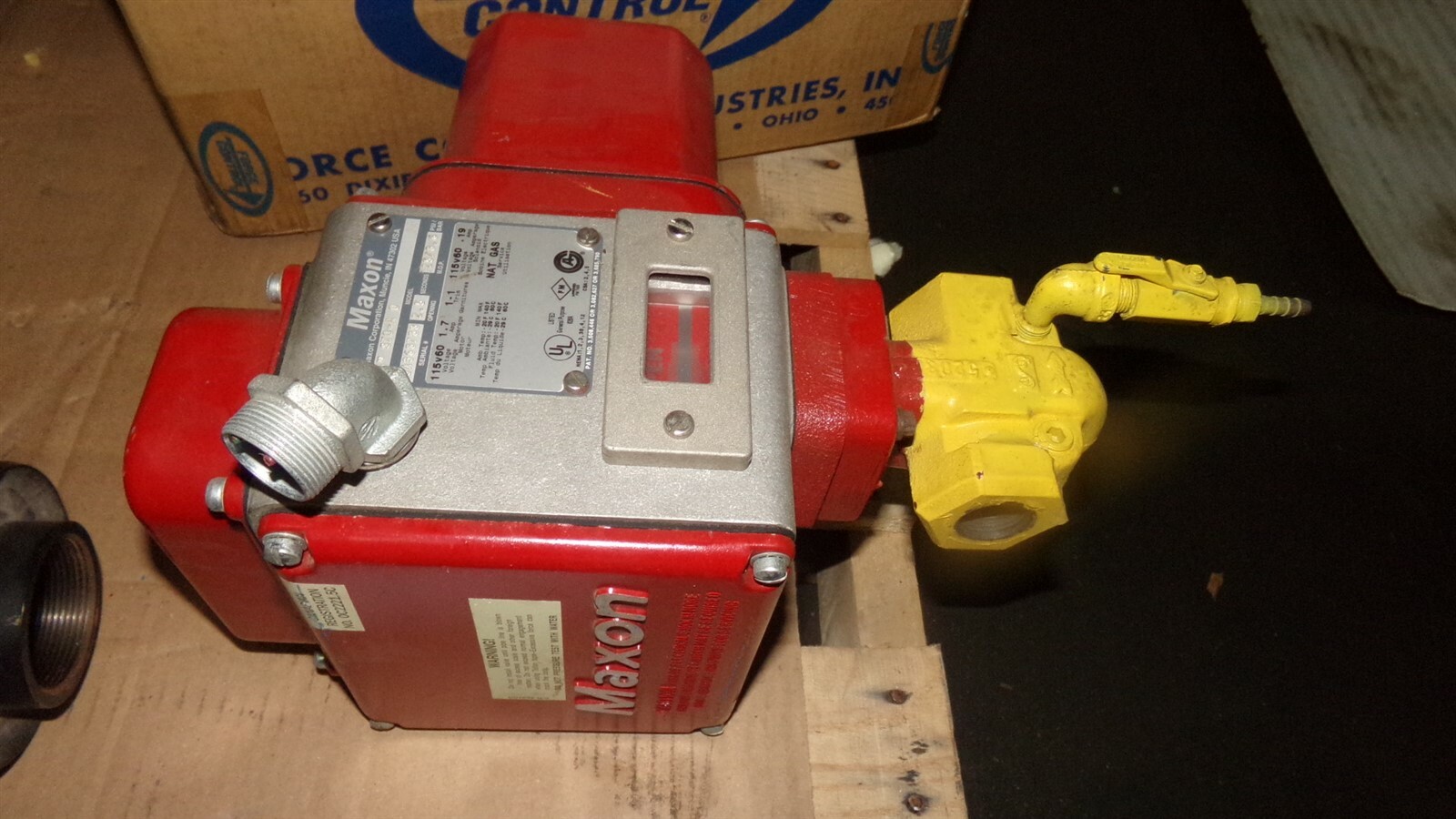 Maxon ST0-A 0 Natural Gas Shut Off Vent Valve *FREE SHIPPING* | eBay