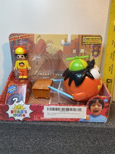 Ryan's World ROLLIN' MOE Vehicle & Action FIGURE + Surprise Mystery Toy ...