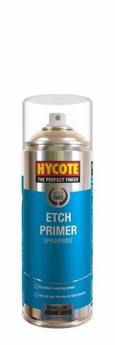 Hycote Fast Drying Metal Fibreglass Etch Primer Aerosol Spray 400ml *3 ...