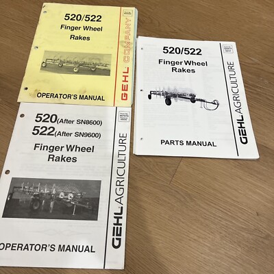 Manuals & Books - Rake Parts Catalog Manual