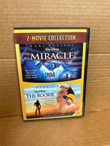 Miracle (2004) & Rookie (2002) (DVD) Walt Disney 786936765809| eBay