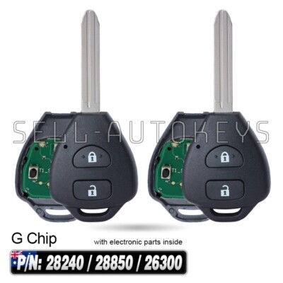2x P/N: 28240/ 28850/ 26300 Suitable for Toyota HiAce 10/2006 - 2010 ...