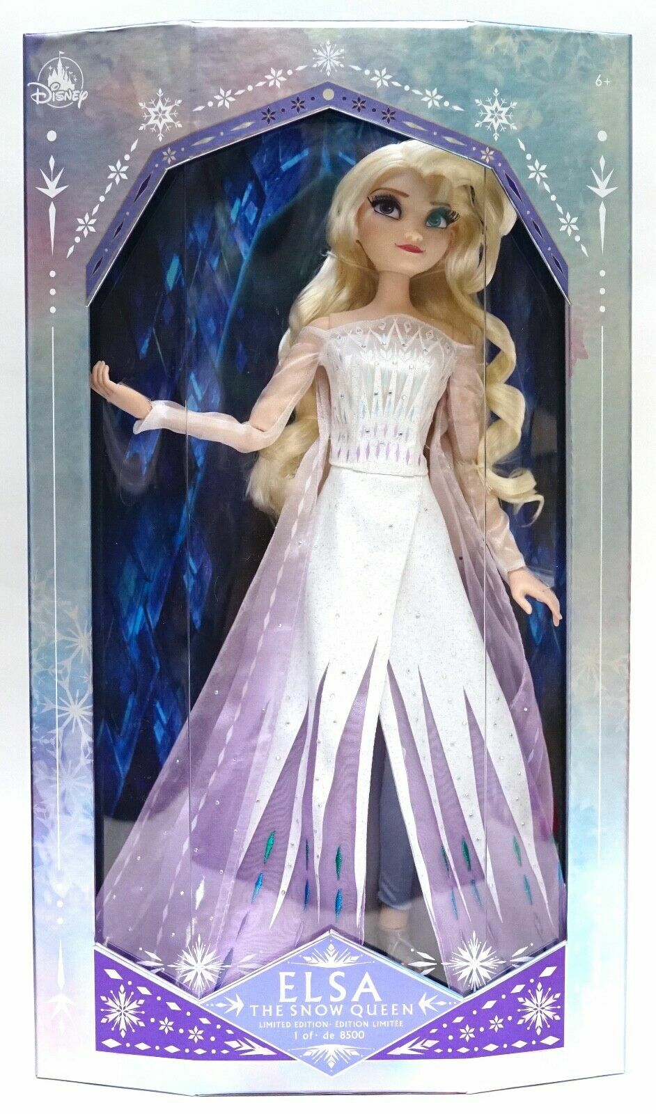 New Disney Parks Frozen 2 Snow Queen Elsa 17" LE 8000 Doll Set | eBay