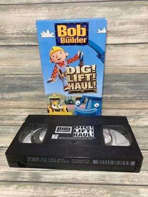 BOB THE BUILDER - Dig! Lift! Haul!, VHS Tape | Grelly USA
