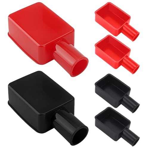 6Pcs Battery Terminal Cover,Battery Terminal Protector Positive ...