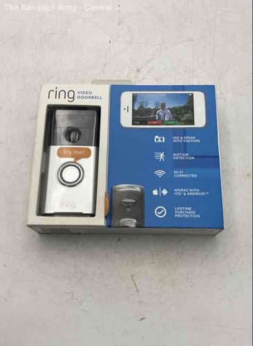 Ring Night Vision Wi-Fi Connected Smart Video Doorbell Camera In Box | eBay