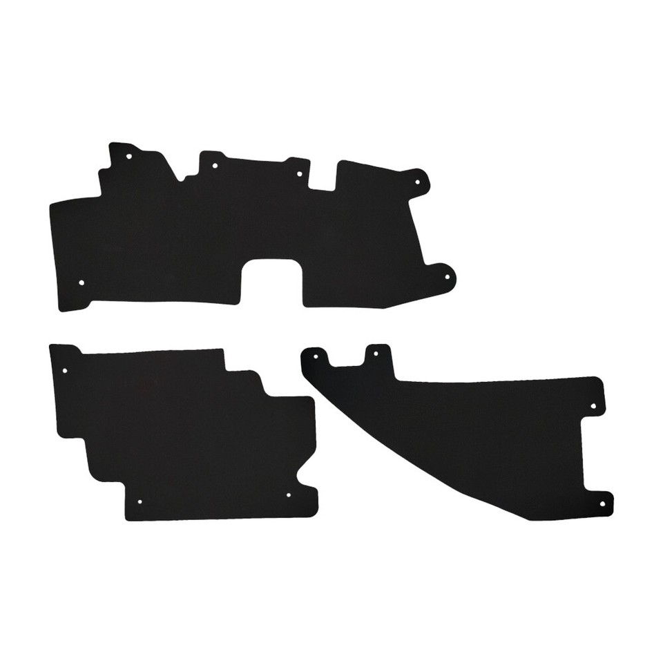 Radiator Grille Air Deflector Set &Fasteners For 09-14 Ford F150 ...