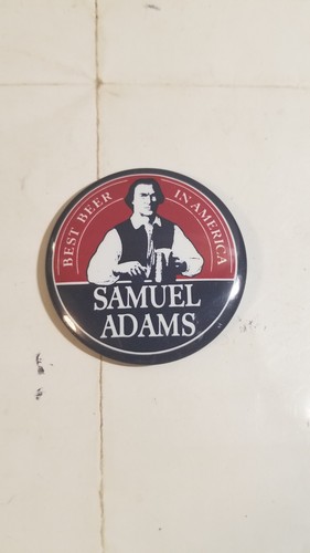 Vintage Samuel Adams Pin Button Best Beer In America | eBay