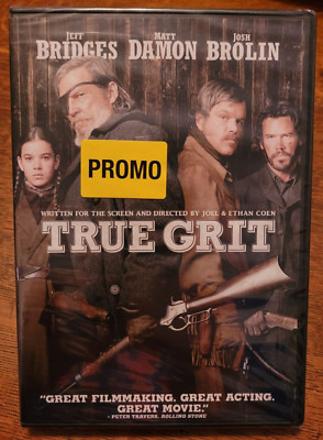 True Grit DVD NEW Jeff Bridges Matt Damon Josh Brolin Hailee Steinfeld ...