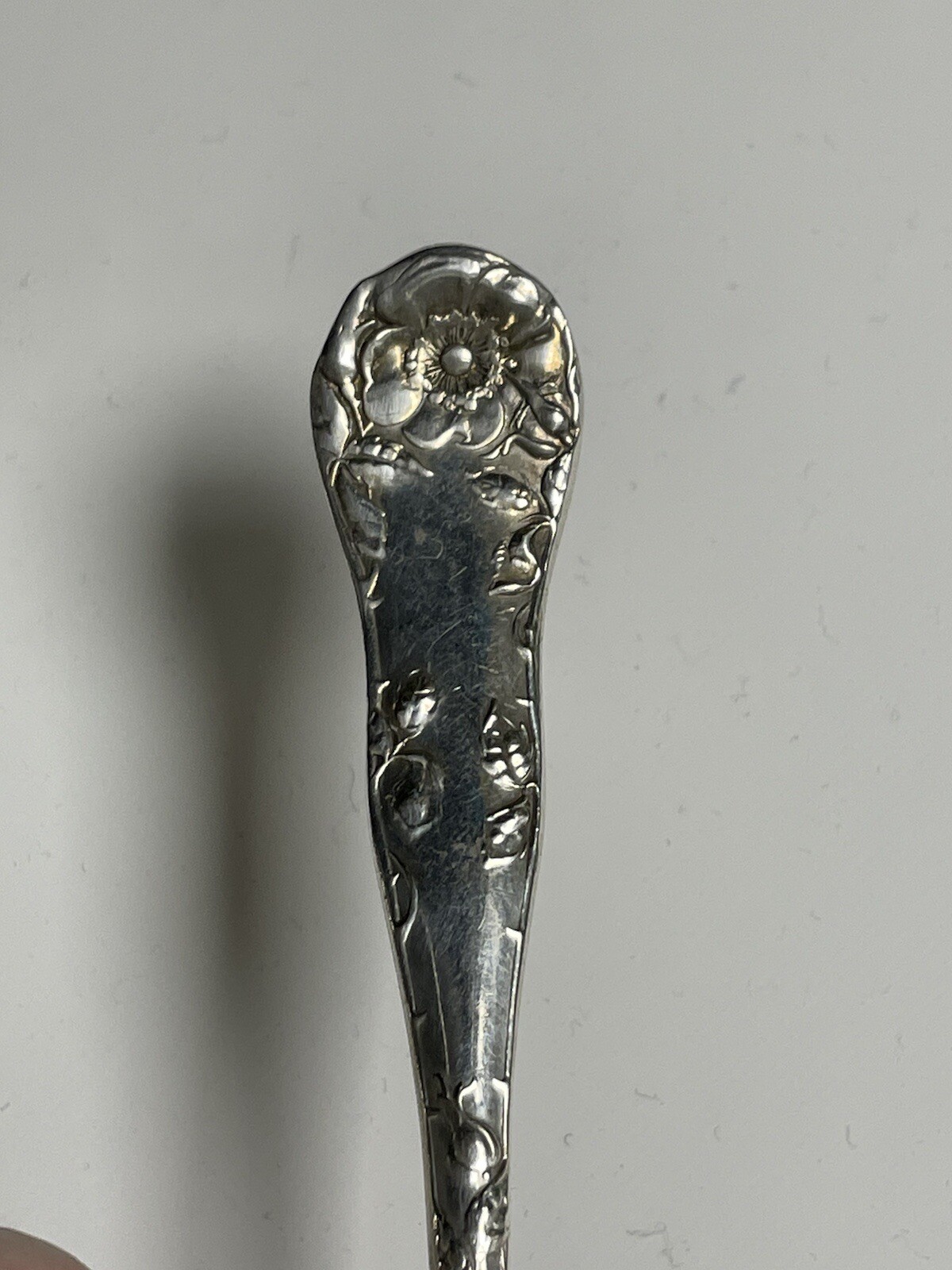 Oneida 1877 Niagara Falls Silver Wild Rose Grapefruit Mellon Spoon ...