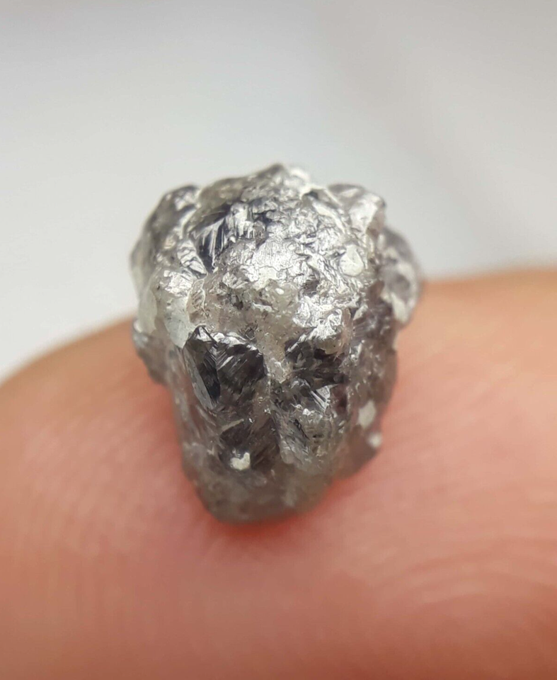 2.65 Ct, Natural Diamond,Grey Rough Diamond,Uncut Diamond,Raw Rough ...