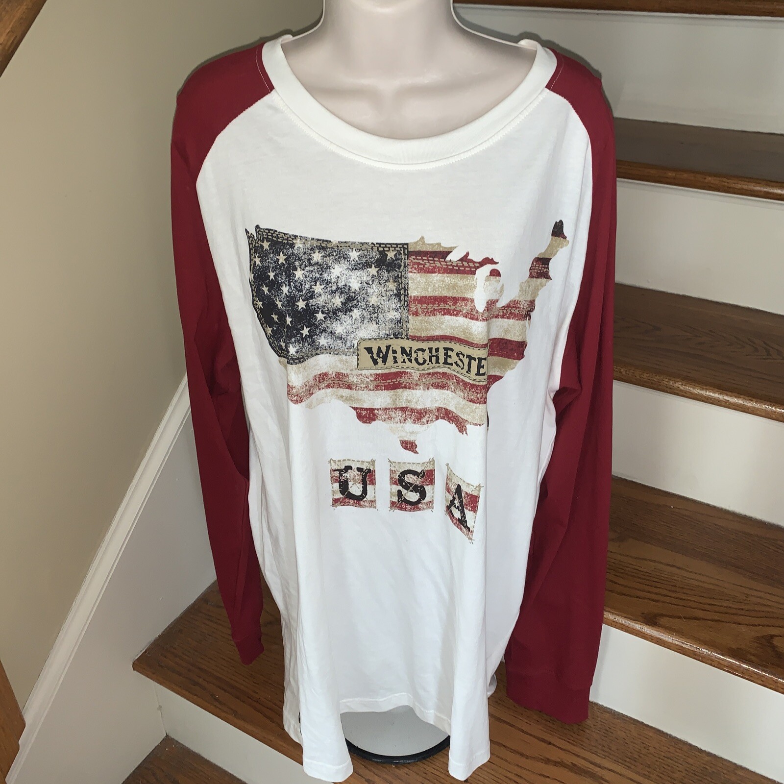 Vintage THROWBACK LEGEND United States Map WINCHESTER… - Gem