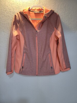 Free Tech Jacket Performance Outerwear Coat Gray/Coral/Peach Size XXL ...