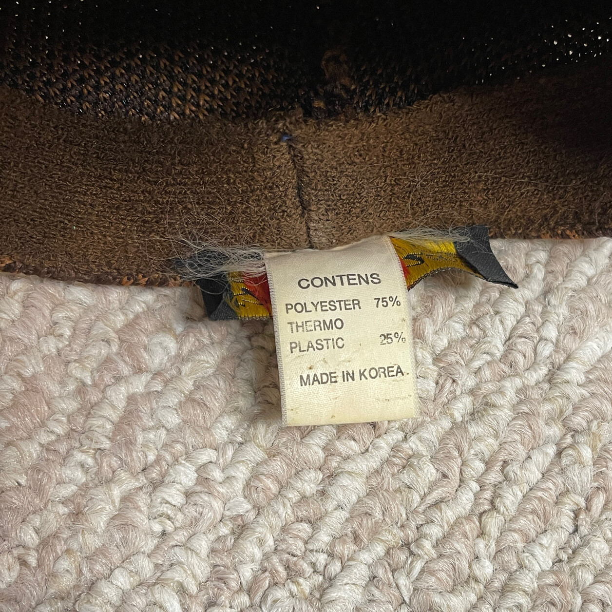 Sima Int Men's Large Polyester Tweed Multi-colored Cap Newsboy Cabbie ...