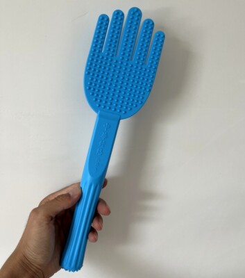 Blue Silicone Massage Hand Paddle Tool Cosplay Flirting Toys Adult ...