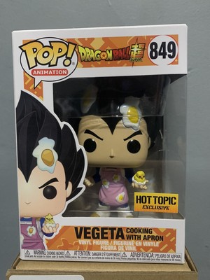 Dragon Ball Vegeta Cooking With Apron Hot Topic Exclusive Funko POP! | eBay