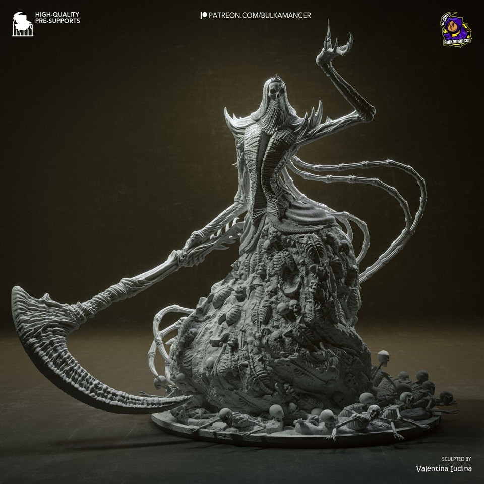 Nashandra - Dark Souls 2 - 1/16 Scale Statue 3D Print Model Kit ...