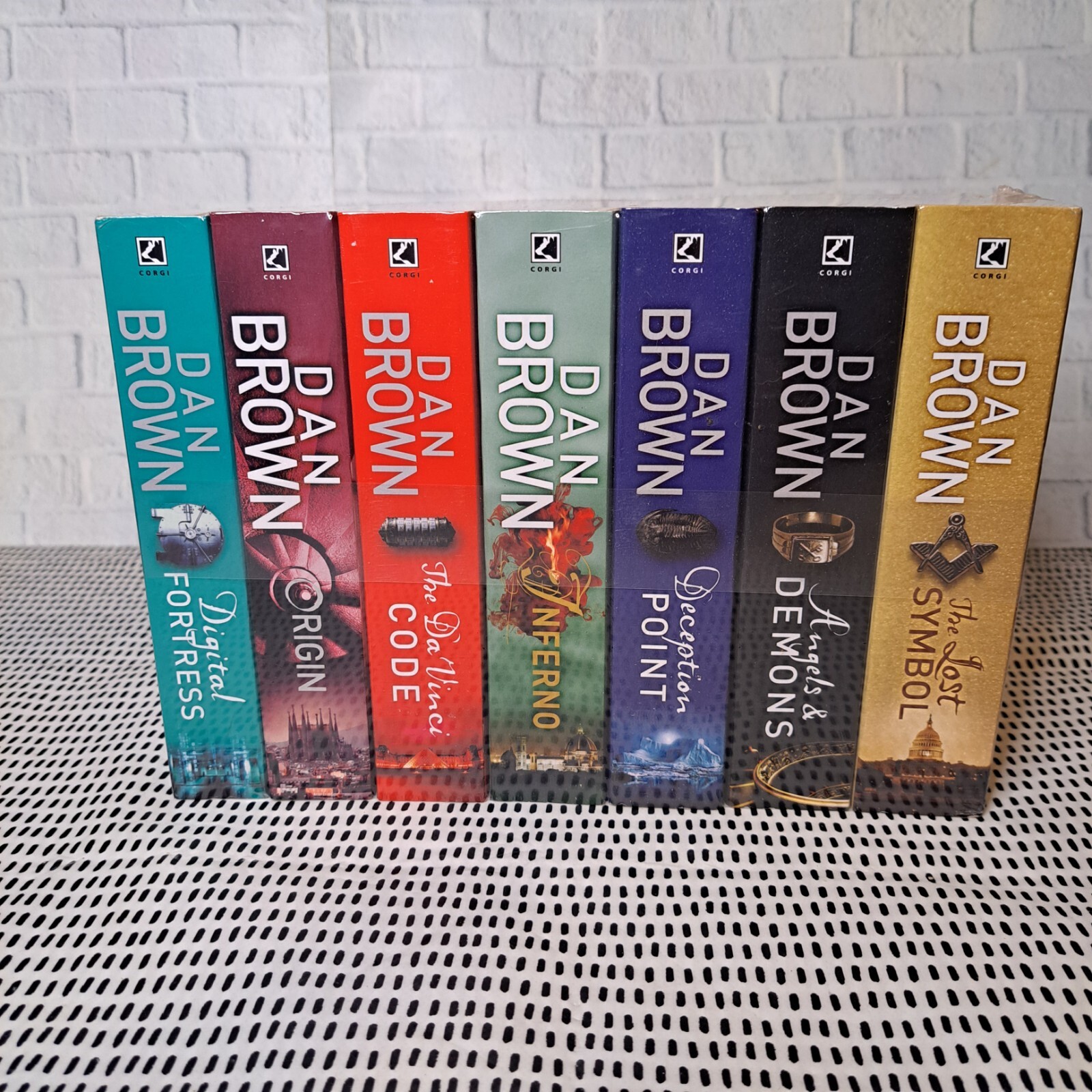 Dan Brown Robert Langdon Series 7 Books Collection Set 9789123651252 | eBay