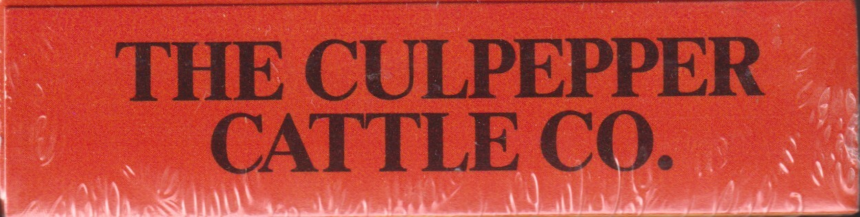 The Culpepper Cattle Company (VHS, 1988) NEW SEALED, Billy Green Bush ...