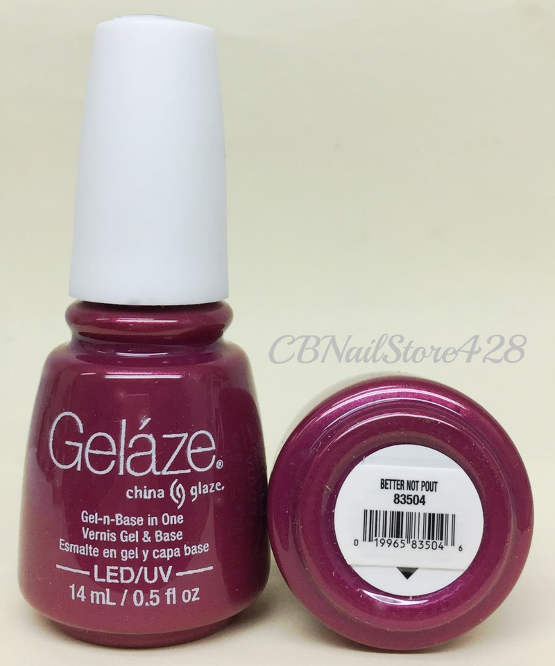 Gelaze by China Glaze -Nail Gel Polish- Gel-n-Base In One - Series 2 ...