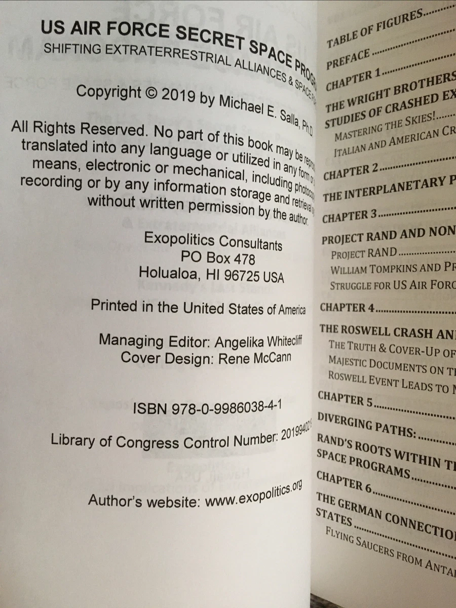 Air Force Secret Space Program