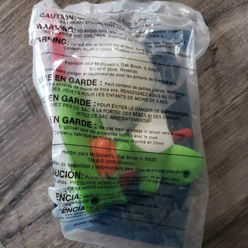 McDonald's 2006 Nintendo Pop N Catch Yoshi Toy #3 NEW 718453903648| eBay