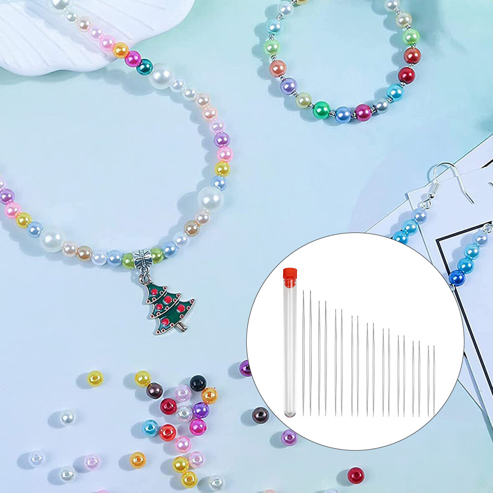 With Storage Bottle Threading Tool Bead Needle Daily Big Eye ...