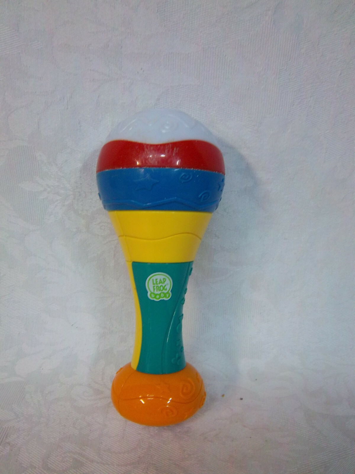 2015 Mattel Musical Turtle 6.5" Leap Frog Rattle 7" Frog Rattle 5" Baby ...