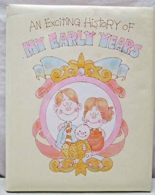 Vintage Hallmark Baby Keepsake Book Album History of Early Years USA As ...